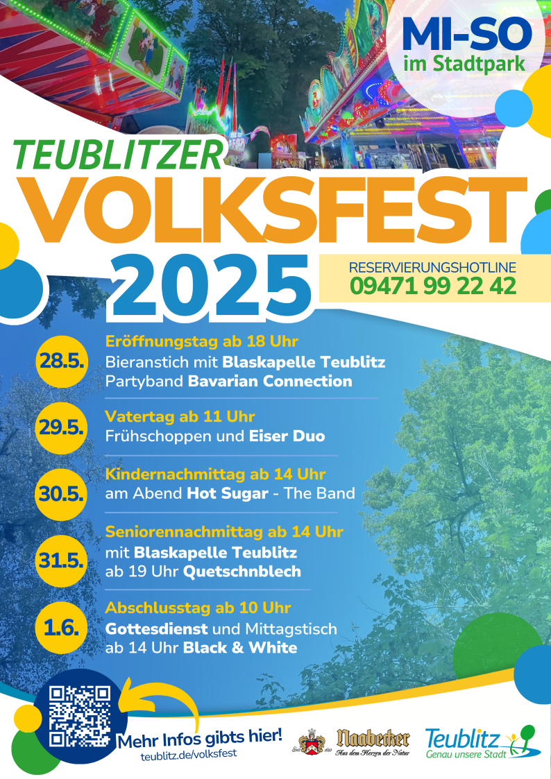Volksfest im Stadtpark um Christi Himmelfahrt – Oberpfalz Bote