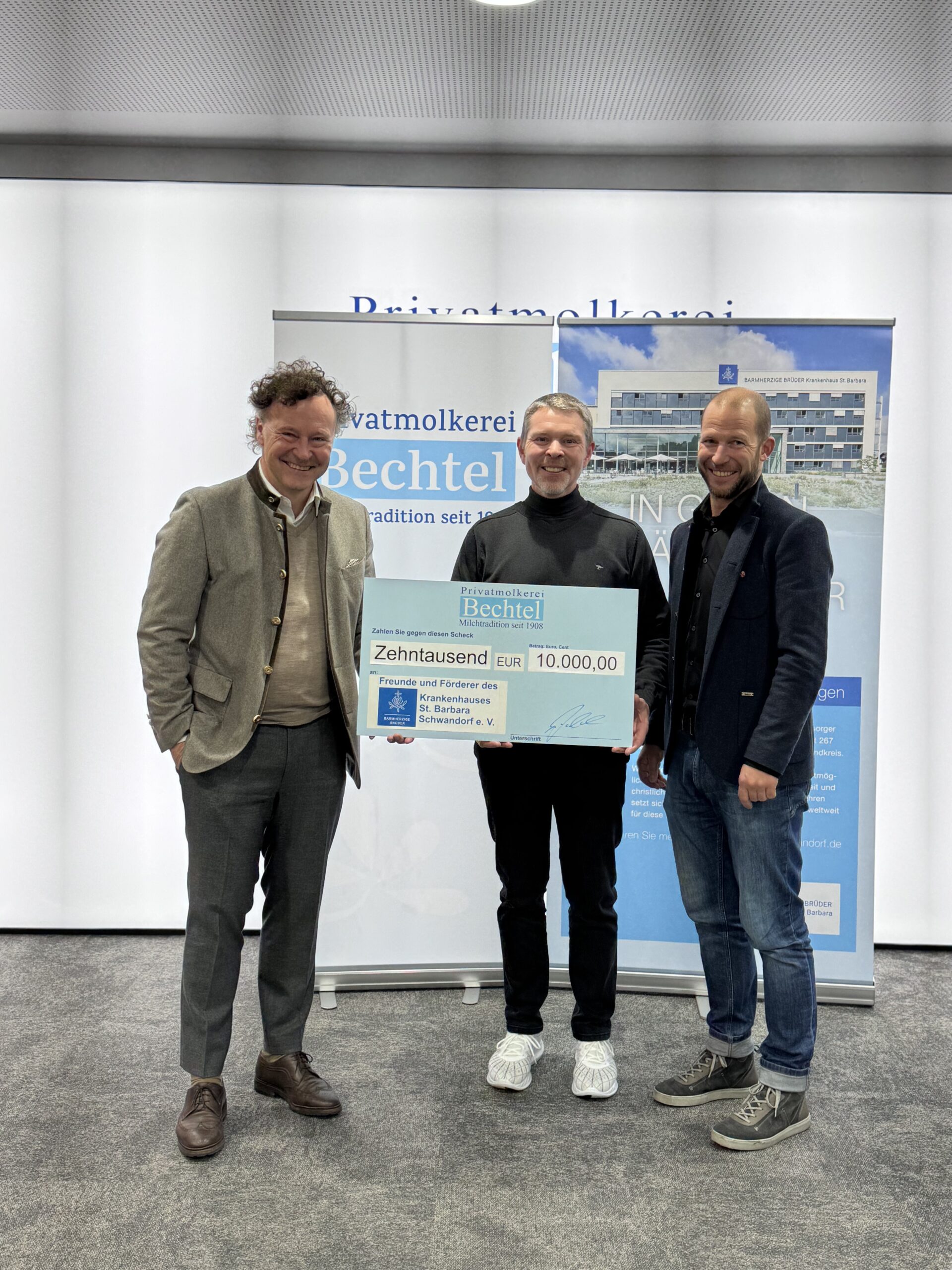 Privatmolkerei Bechtel spendet erneut 10.000 Euro an den Krankenhaus ...